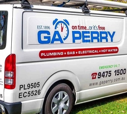 Plumber Perth | Plumbing, Gas, Electrical & Hot Water | GA PERRY